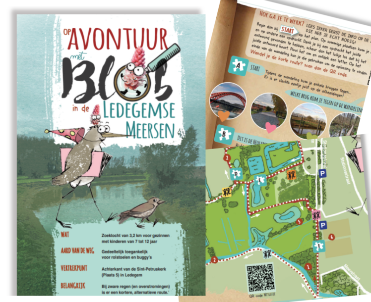 Op avontuur met Blob in de Ledegemse Meersen! - De Leeghemse Avonturen